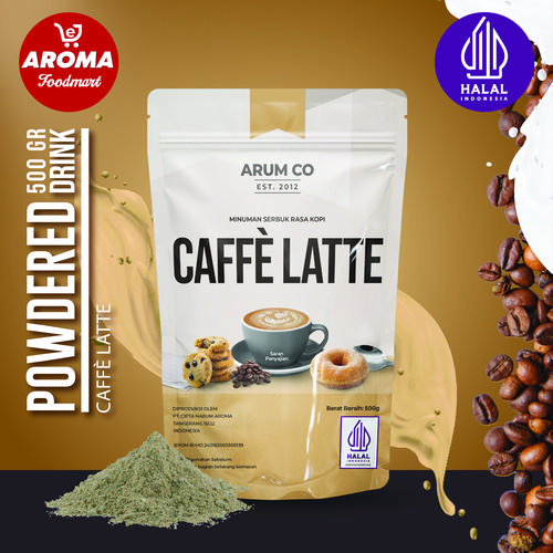 Jual Arum Co Bubuk Coffee Latte 500gr / Minuman Serbuk Coffee Latte ...