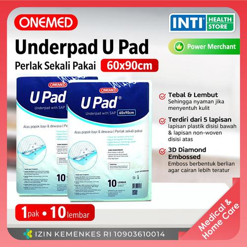 Jual ONEMED | Underpad 60 x 90 cm | Perlak Sekali Pakai | Perlak Dewasa ...