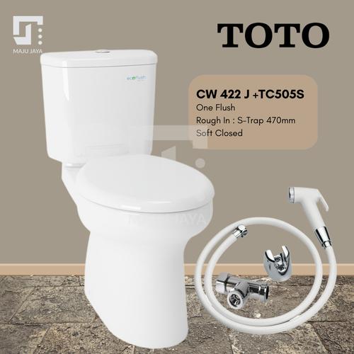 Jual CLOSET / KLOSET / TOILET DUDUK TOTO CW422J / Kamar Mandi - KOMPLIT ...