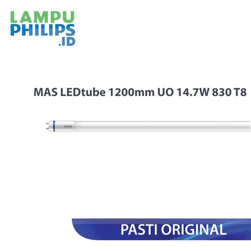 Jual Lampu Neon Philips Original MAS LEDtube 1200mm UO 14.7W 830 T8 ...