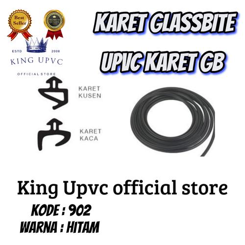 Jual KARET GLASSBITE UPVC KARET GB KODE 902 WARNA HITAM - Kota Tangerang - Distributor Pintu ...