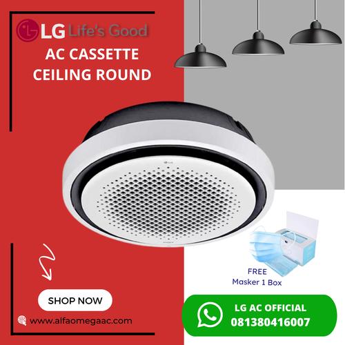 Jual AC LG Round Cassette ZTNQ36GYLA0 1Phase 4Pk Standart Inverter # ...