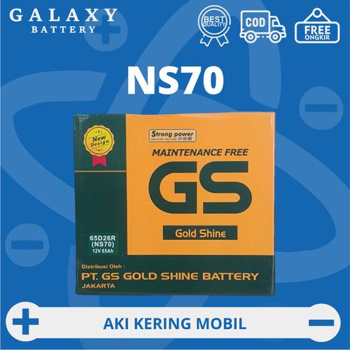 Jual Aki Toyota Kijang Grand GS Goldshine NS70 65D26R Aki kering - Kota ...