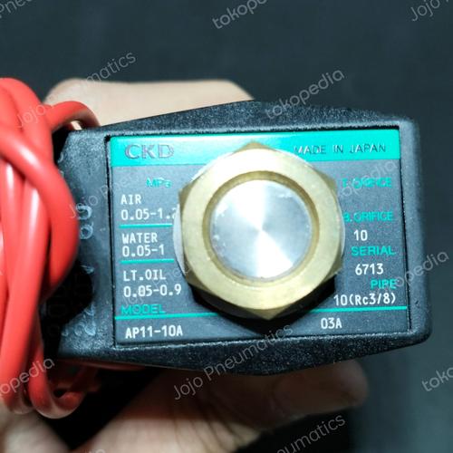 Jual Solenoid Valve CKD, AP11-10A, Voltage 220 V. - Jakarta Barat - Jojo Pneumatics | Tokopedia