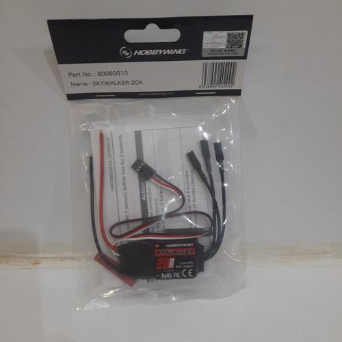Jual HOBBYWING SKYWALKER ESC 20A V1 2-3S BEC Programmable RC FPV ...