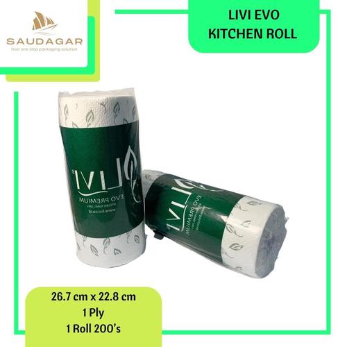 Jual Tissue Dapur Serap Minyak Livi / Livi Evo Kitchen Towel Roll ...