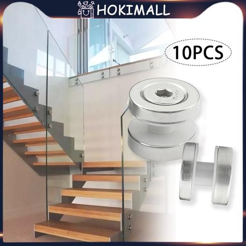 Jual 10PCS Baut Penjepit Kaca Tiang Railing Tangga Stainless 304 M8*25 ...