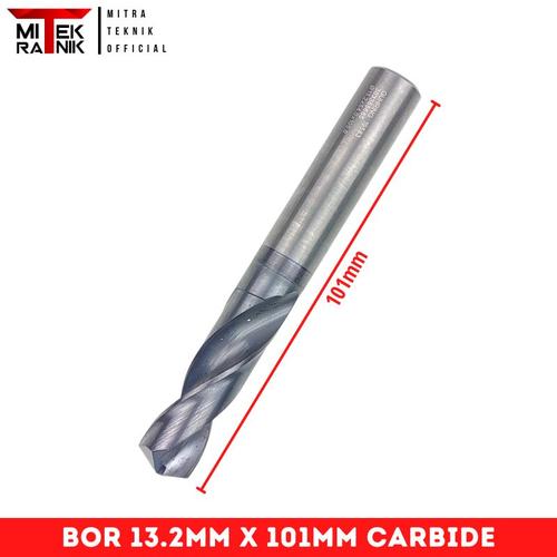 Jual Mata Bor 13.2mm Panjang 101mm Bor Carbide Bisa Untuk Baja - Kab ...