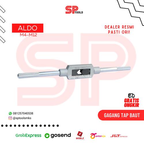 Jual GAGANG TAP / STAND HAND TAP BAUT ULIR DALAM ALDO NO 3 M4-M12 ALDO ...