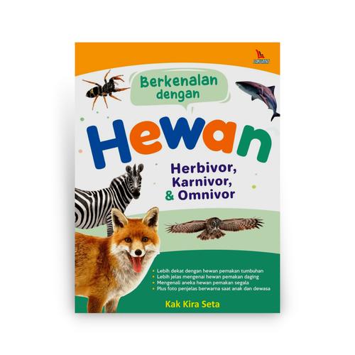 Jual Buku Berkenalan dengan Hewan Herbivora, Karnivora, dan Omnivora ...