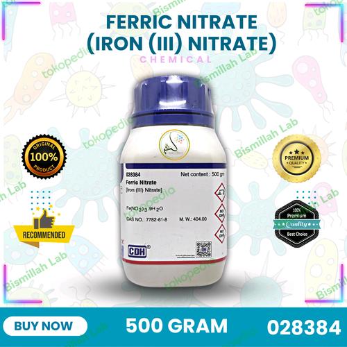 Jual Ferric Nitrate / Iron (III) Nitrate, 98% | Fe(NO3)3.9H2O, 500 Gram ...