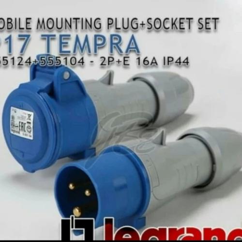 Jual MOBILE MOUNTING SOKET + PLUG 3PIN 16A 2P+E IP44 LEGRAND - Jakarta ...