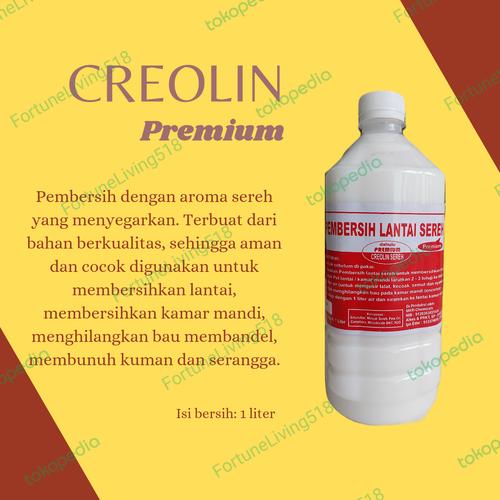 Jual Creolin Pembersih Lantai, Kamar Mandi, Karbol Sereh Wangi, Murah ...