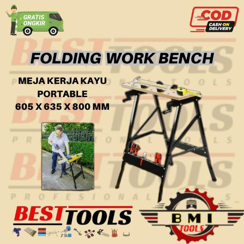 Jual Besttools Folding Work Bench / Workbench Meja Kerja Kayu Portabel ...