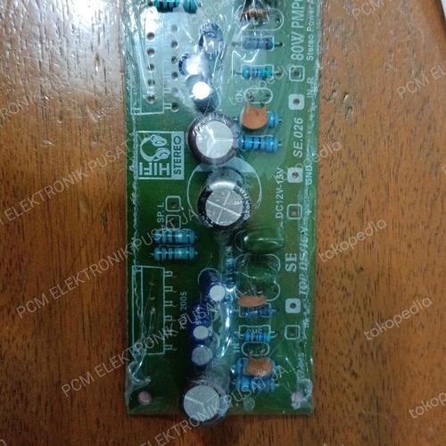 Jual 1352 kit module modul ampli amplifier 80watt pmpo btl tanpa ic ...