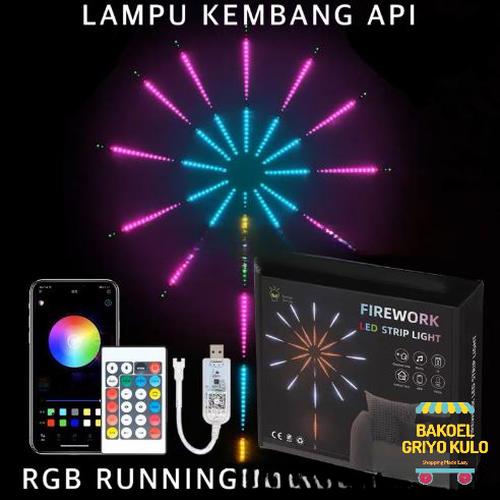 Jual LAMPU STRIP LED 5050 RGB BENTUK KEMBANG API DENGAN MUSIC UNTUK ...