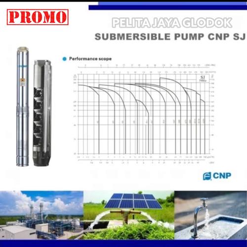 Jual Pompa Air Sumur Dalam CNP SJ 8-18 3Kw 4Hp 380V Submersible Pump ...