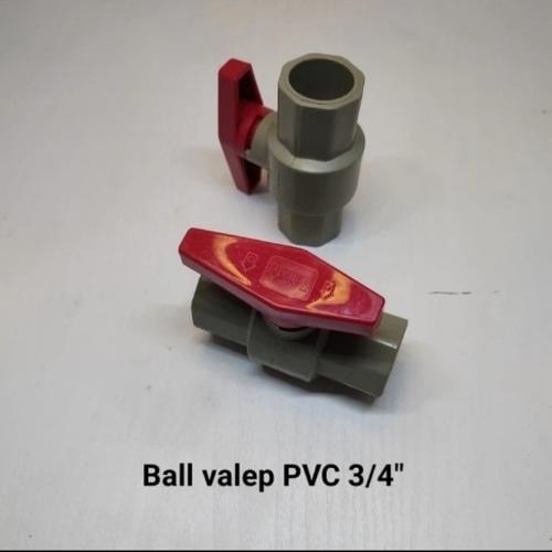Jual Ball valep pvc/stop kran ball valve/kran ledeng/sambungan pipa pvc ...