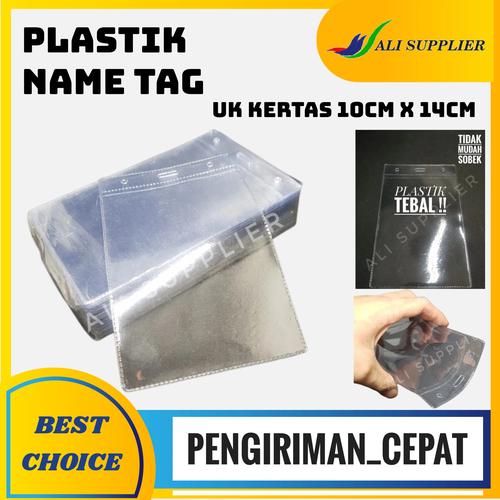Jual Plastik Nama / Name Tag / Plastik Cover / Plastik Pengenal ...
