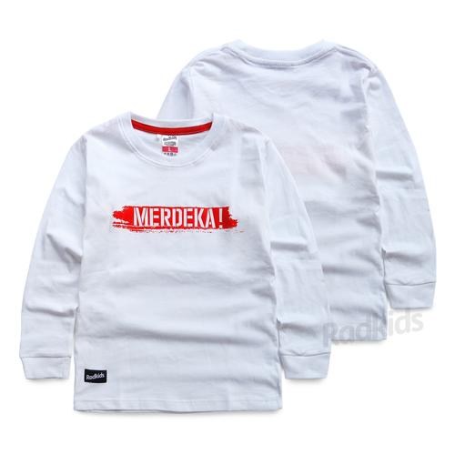 Jual Kaos Anak Merdeka 17 Agustus Lengan Panjang Radkids Merdeka LS ...