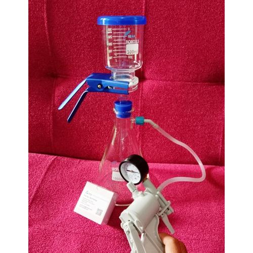 Jual Glass Vacuum Filtration plus Handheld Vacuum Pump and Membrane ...
