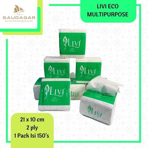 Jual Tissue Meja Makan Livi / Tisu Livi Eco Multi Purpose / Tisue Kotak ...