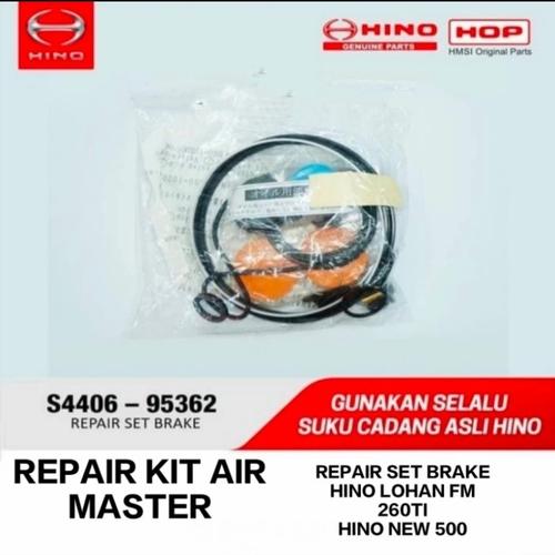 Jual REPAIR KIT AIR MASTER WABCO HINO LOHAN FM260TI REPAIR KIT FOOT ...