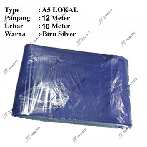 Jual Terpal Tebal A5 Lokal 10x12 Meter Dll - Biru silver, 10x12 - Kab ...