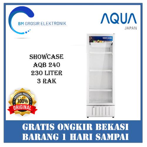 Promo AQUA SHOWCASE AQB 240 3 RAK - Kota Bekasi - BM Grosir Electronic ...
