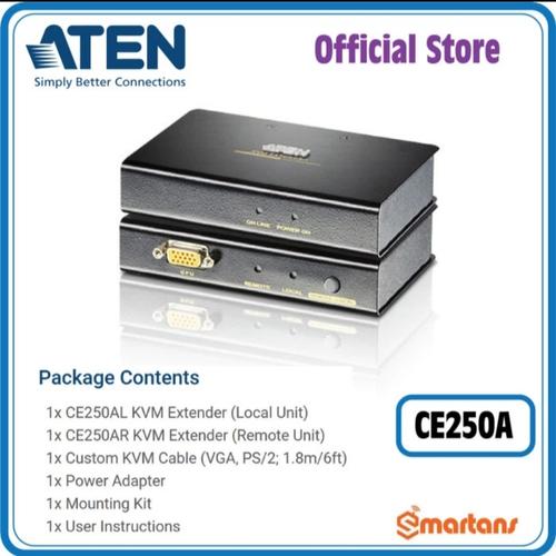 Jual ATEN KVM switch extender(CE250A) ORIGINAL - Kota Bandung - ze ...
