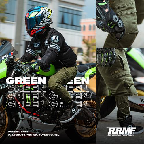 Jual RRMF Official Cargo Army Protector Riding Pants |Celana Cargo ...