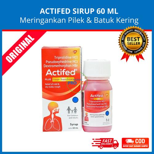 Jual ACTIFED SIRUP 60 ML - Obat Pilek Dan Batuk Kering - Kota Medan ...