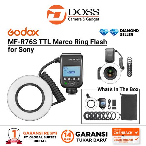 Promo Godox MF-R76S TTL Marco Ring Flash for Sony Cicil 0% 3x - Kota Medan - DOSS | Tokopedia
