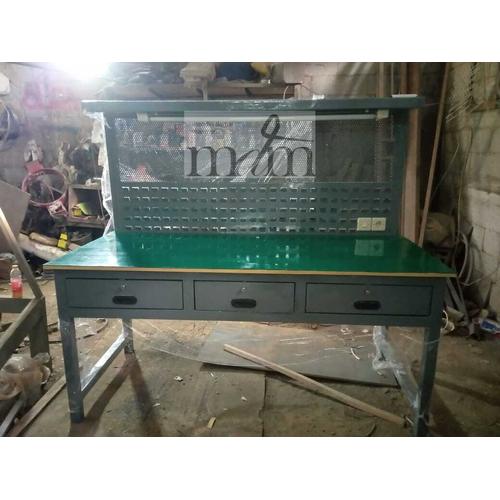 Jual Steel Workstation Premium - Meja Kerja - Meja Produksi - Meja ...