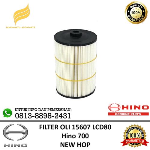 Jual Filter Oli Hino 700 15607-LCD80 New HOP - Jakarta Barat ...