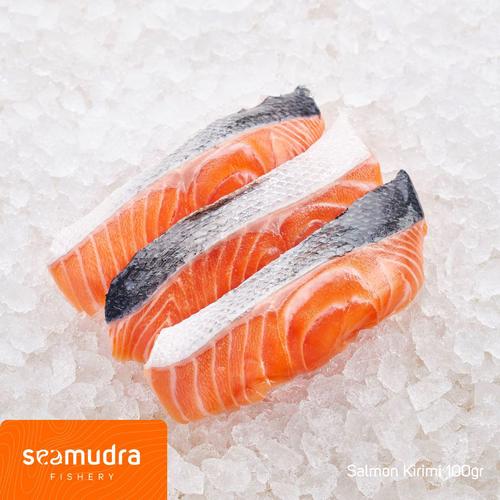 Jual IKAN SALMON KIRIMI CUT 100GR BEKU FROZEN - SEAMUDRA - Jakarta ...