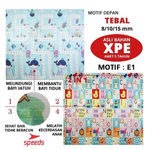 Jual Karpet Anak Bayi Premium Playmat Tikar Lipat Foam Waterproof Kidu ...