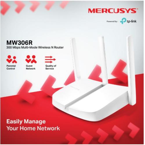 Jual Router Mercusys MW306R 300 Mbps Multi-Mode Wireless N Router ...