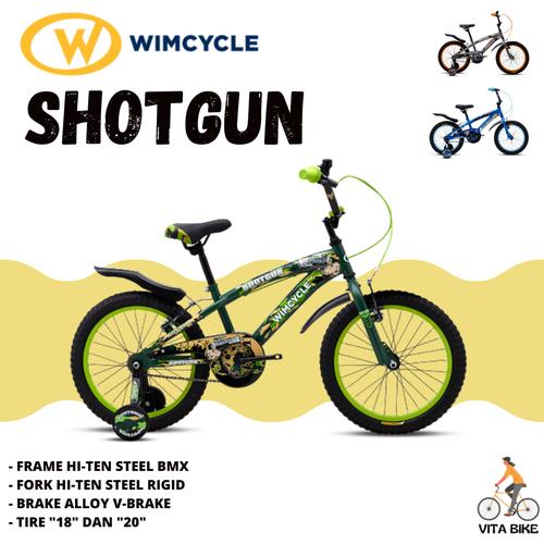Jual Sepeda BMX Wimcycle Shotgun 20" 18" - 18 Inch, Grey - Kota Blitar ...