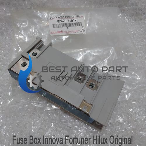 Jual Fuse Box Fusible Link Innova Hilux Fortuner 82620-71012 ORIGINAL ...