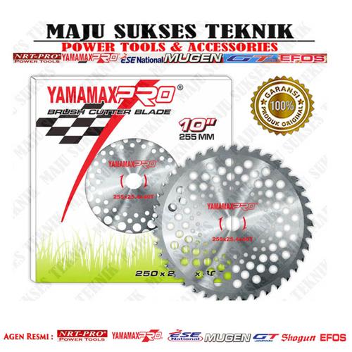 Jual Mata Pisau Mesin Potong Rumput Bulat Yamamax PRO 10 Inch 255mm 40T - Kab. Tangerang - Maju ...