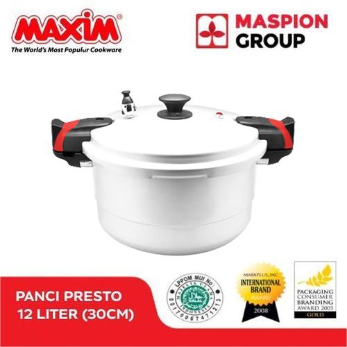 Jual Panci Presto 12 Liter - 30 cm Maxim Presto Commercial Pressure ...