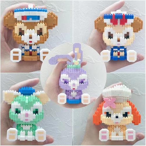 Jual Mainan Balok Susun Lego Nano Block Disney StellaLou LinaBell ...