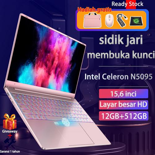 Jual AST laptop pink 15.6''N5095 16/512gb ssd /Win11+Office bekerja ...