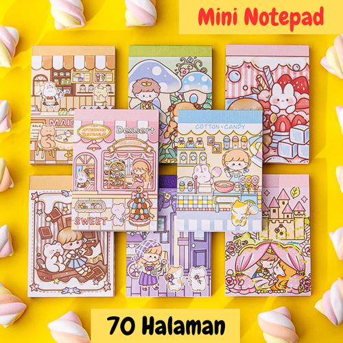 Jual Buku Notes Catatan Memo Kecil Notepad Memopad ST0066 - ST0066D ...