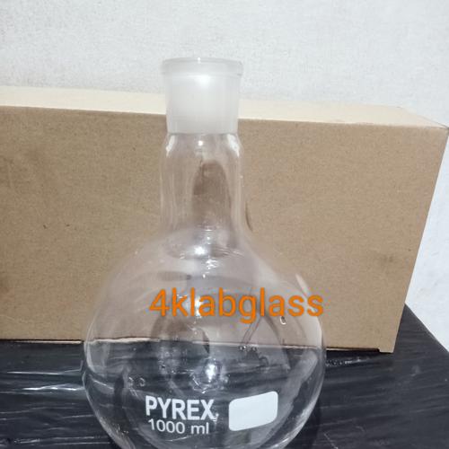 Jual boiling 1000 ml alas datar ns 29/32 |labu alas bulat alas datar ...