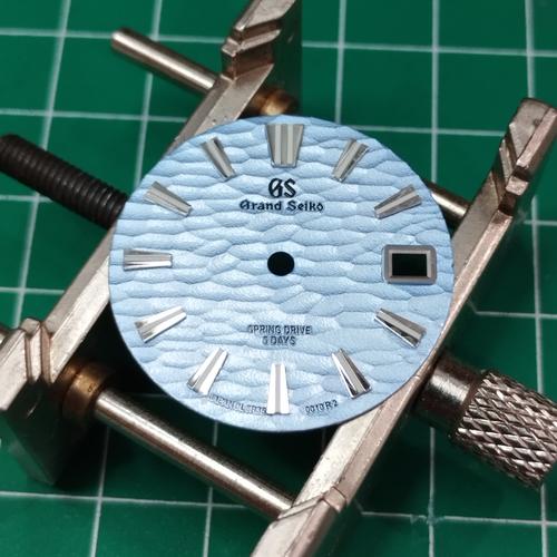 Jual seiko mod dial grand seiko GS wave nh35 7s26 spring drive tiffany ...