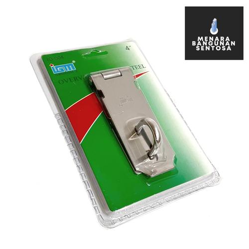 Jual Overval Stainless IGM 4" Inch Tebal - Overpal Grendel Tempat ...