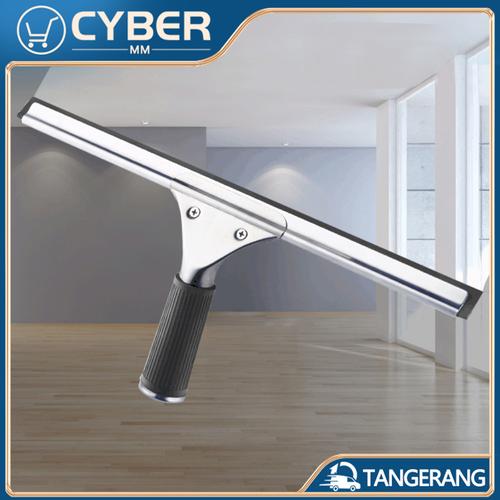 Jual 35/45cm Window Squeegee Kaca Steel Karet Window Squeeze / Glass ...