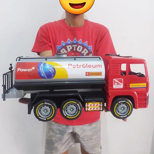 Jual Mainan Truk Tangki Minyak Gas Jumbo - Mobil Truck Tanki Besar ...